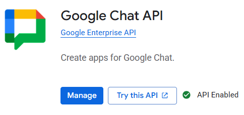 Enable and Configure the Google Chat API – CloudM