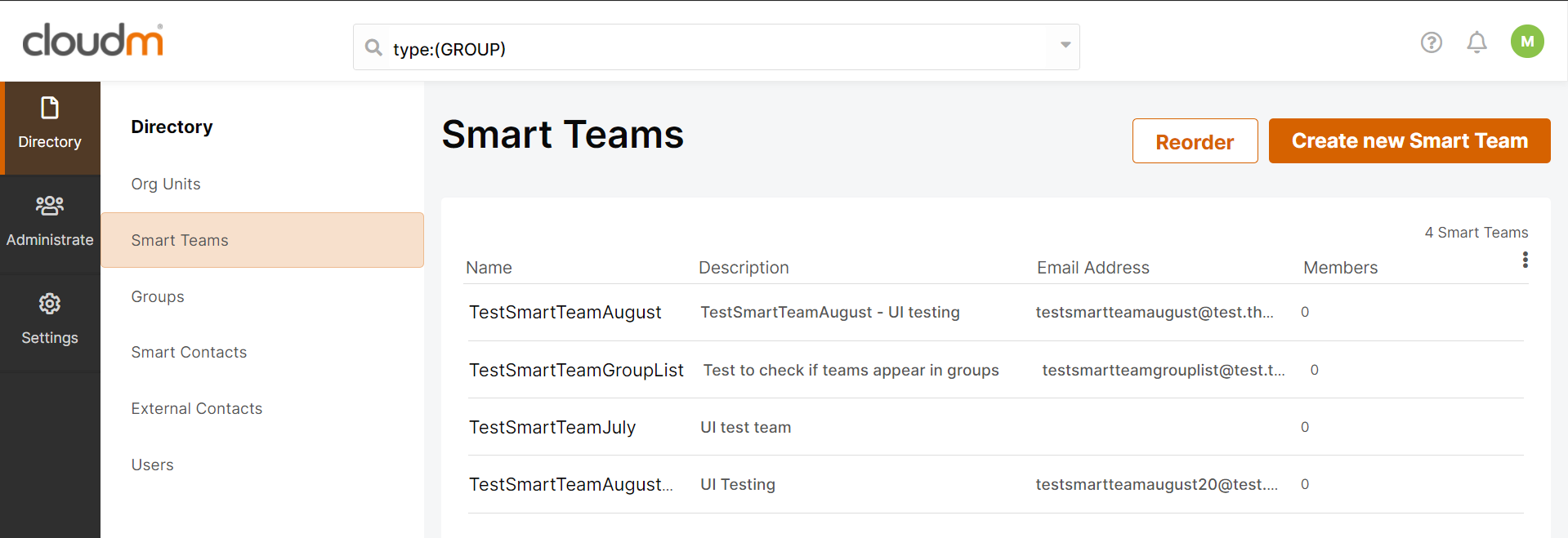 Smart Teams – CloudM